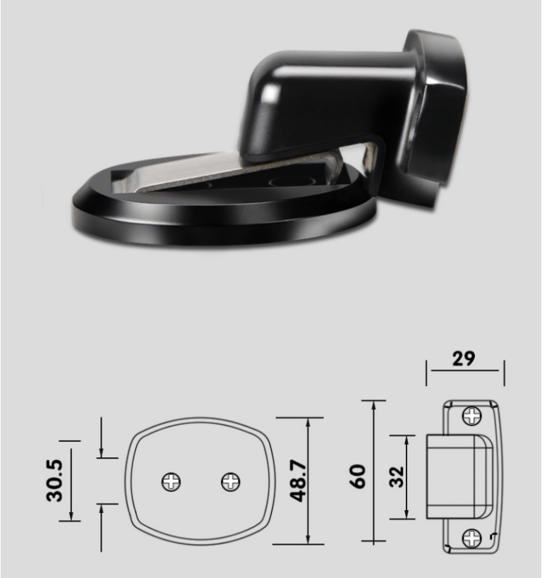 Chặn Cửa Thông Minh Hít Nam Châm Taura P008C | Taura VN